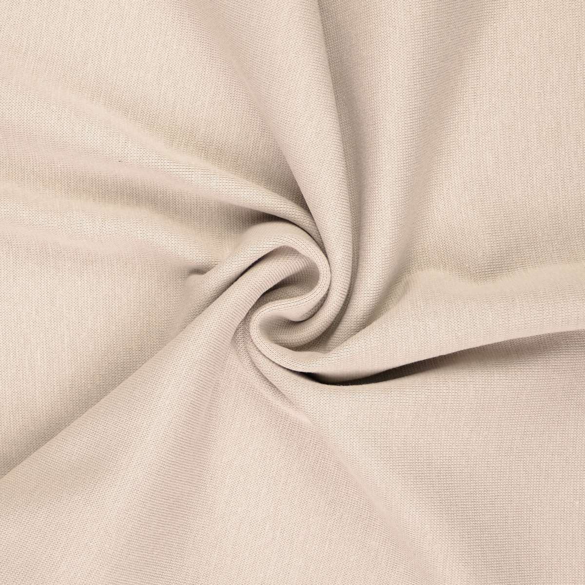 Bündchenstoff glatt, beige | Bündchen | Stoffe A-Z | Stoffe Schulz